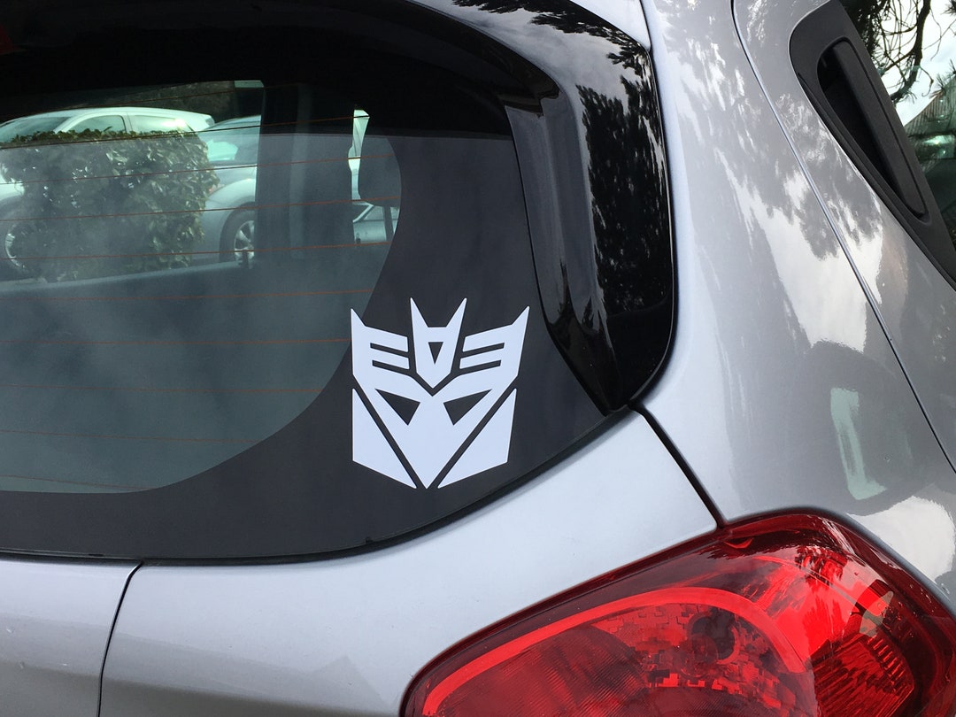 Decepticon Decal / Vinyl Decal / Decal / Sticker / Transformers Decal ...