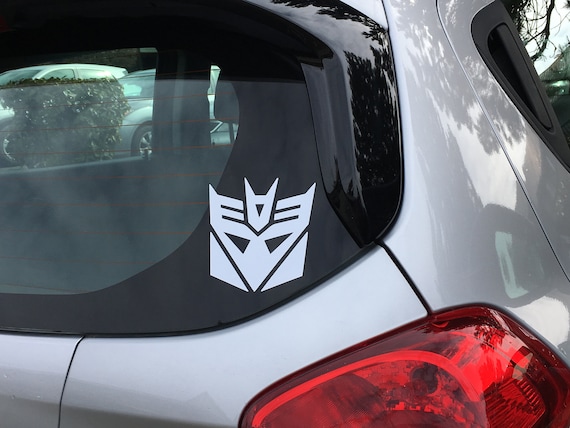 Decepticon Aufkleber Vinyl Aufkleber Aufkleber Transformers Aufkleber RoboterAufkleber Transformator Laptopaufkleber Autoaufkleber Kostenloser Versand Etsy