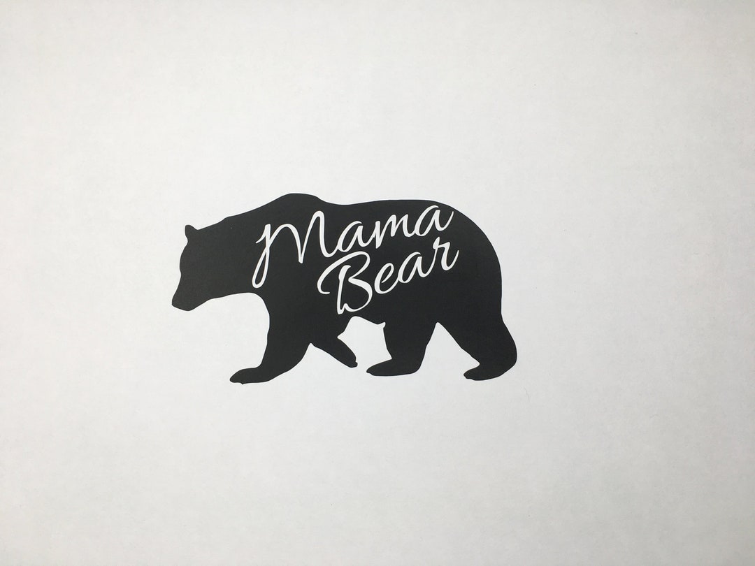 Mama Bear Decal / Mom Decal / Vinyl Decal / Decal / Sticker / Mom ...