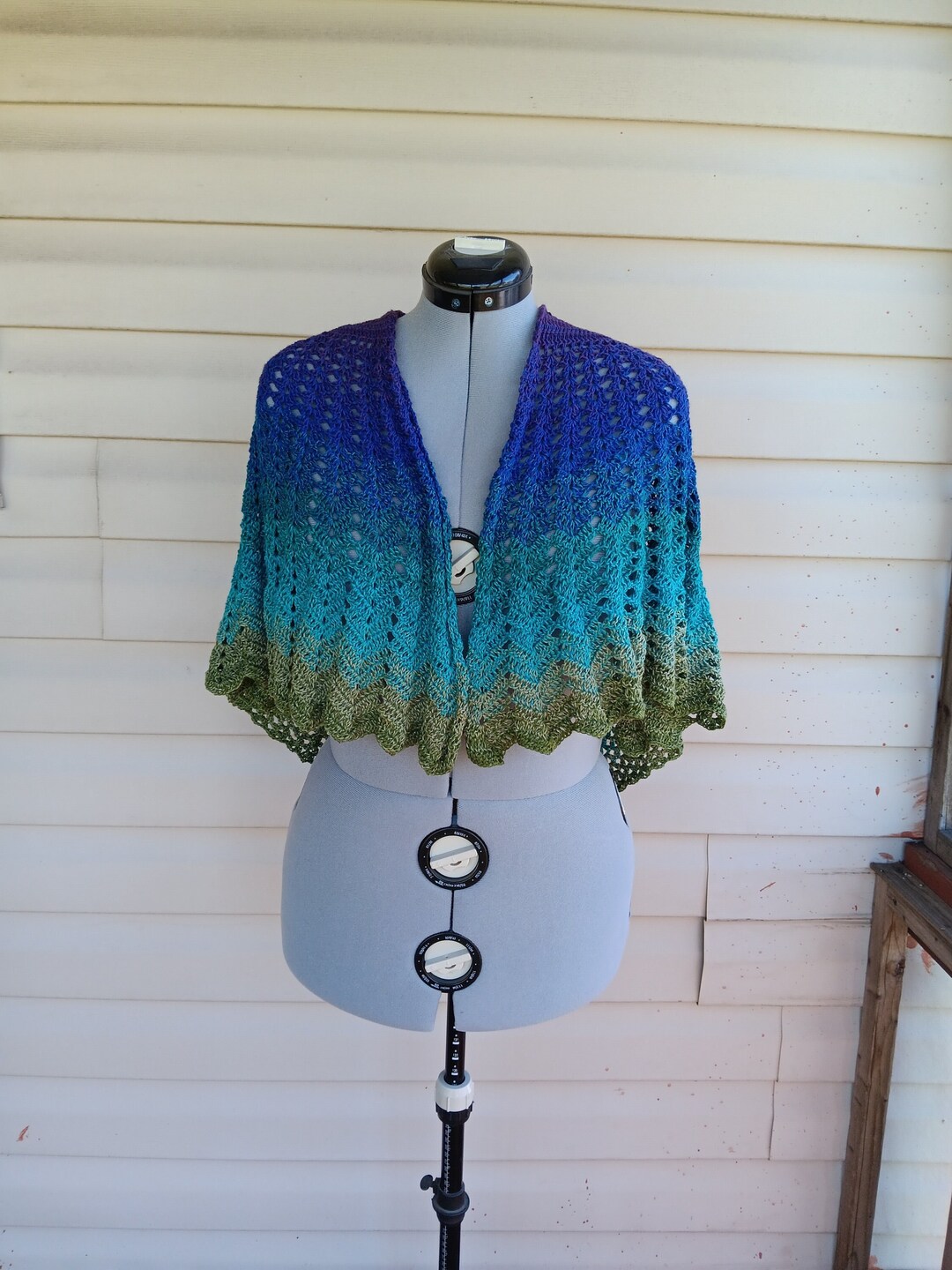 Ultimate Sacrifice Shawl / Winged Wrap - Etsy