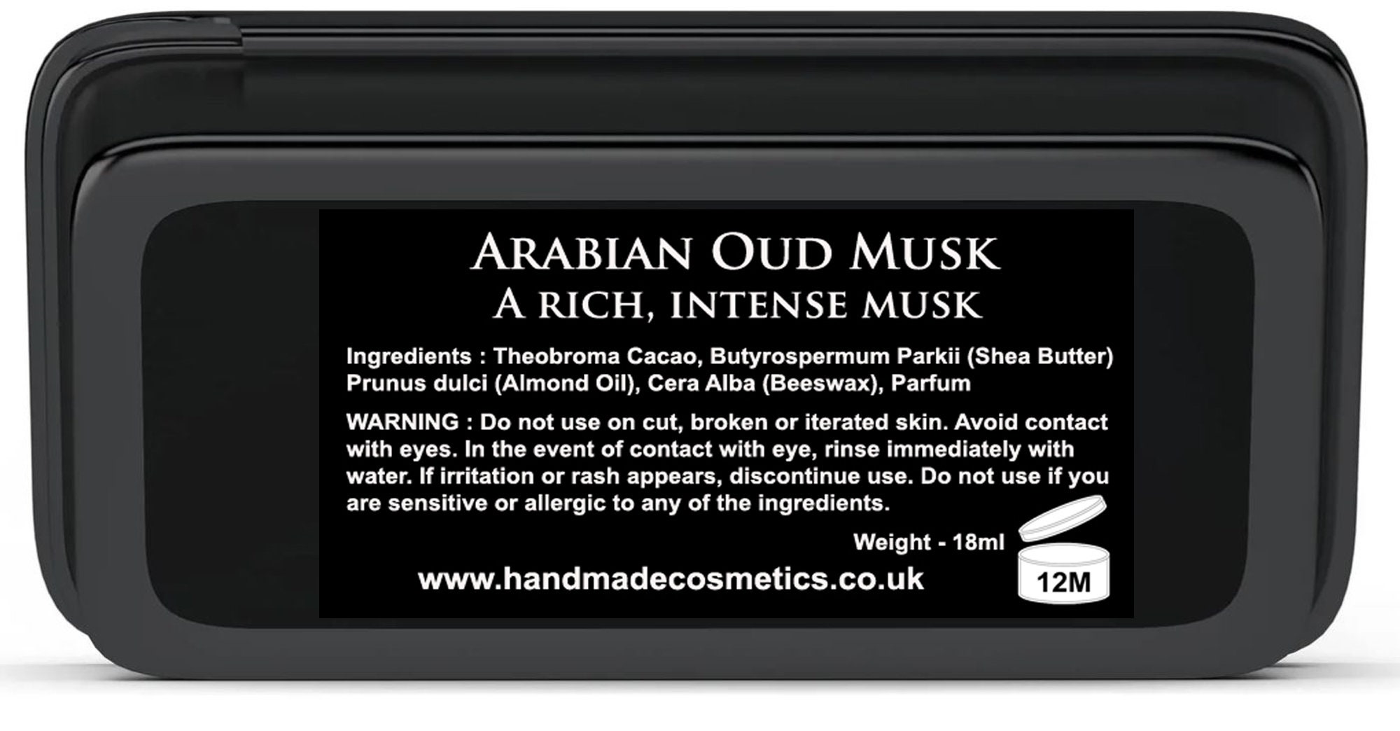 Solid Cologne Unisex Arabian Oudh Musk A Rich Intense Musk After Shave ...
