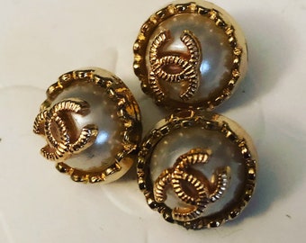 Chanel buttons | Etsy