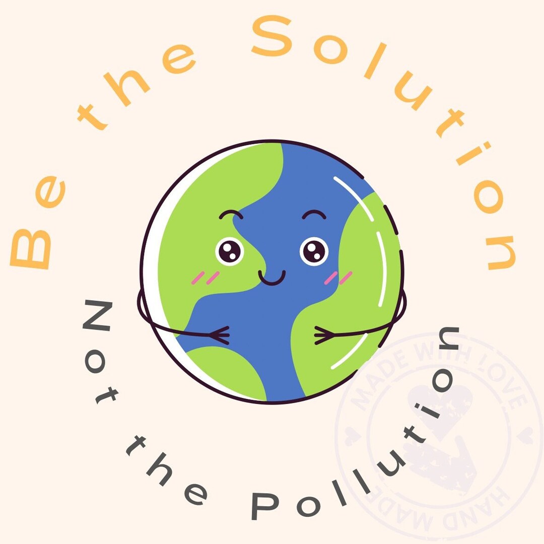 Love Our Planet Sticker Transparent Background Easy To Apply Instant