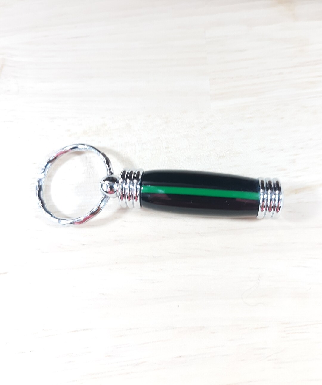 Thin Green Line Key Chain, Christmas Gift or Stocking Stuffer or ...
