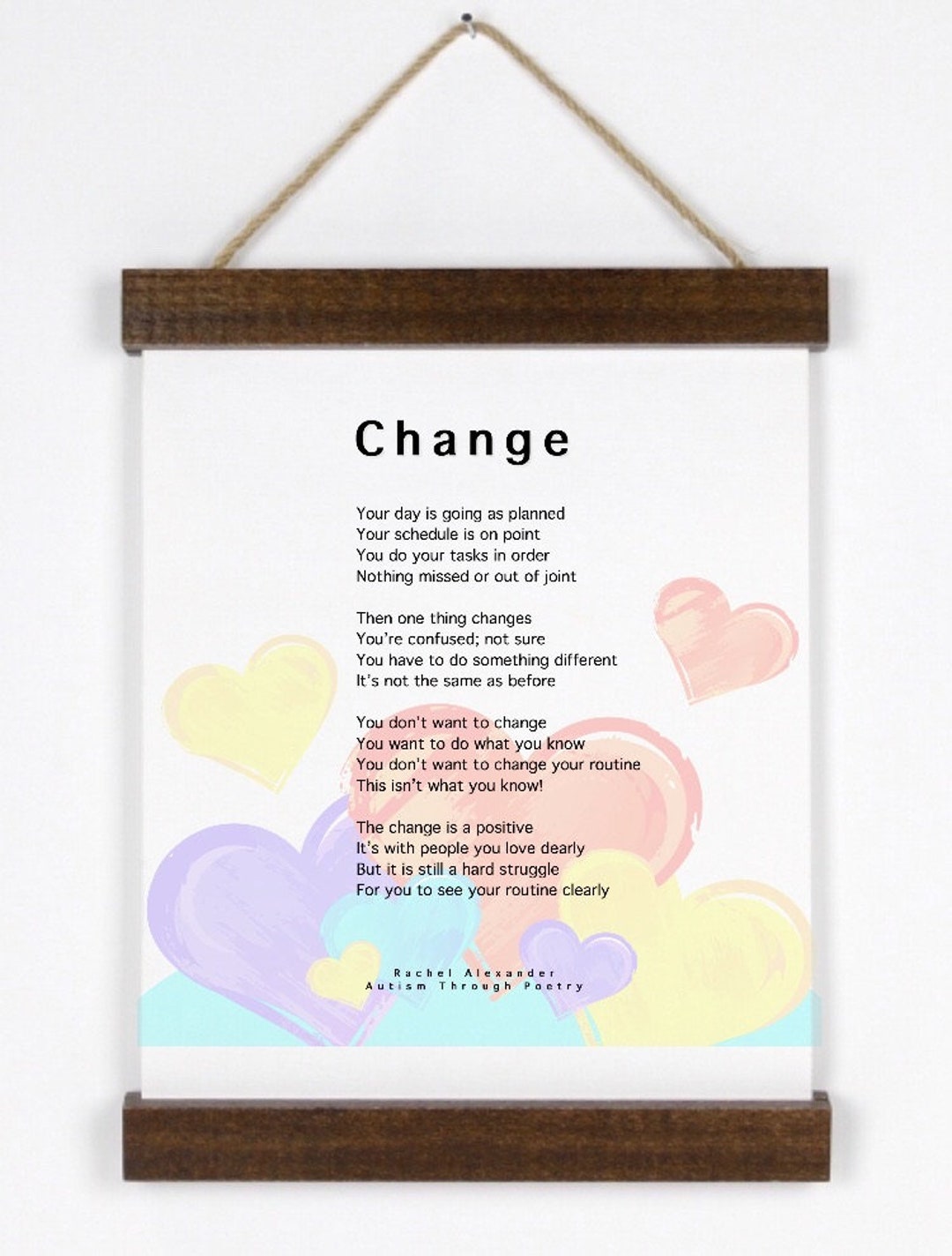 Change Poem, Autism Acceptance, Autism Awareness, Autism Poems, Autism ...