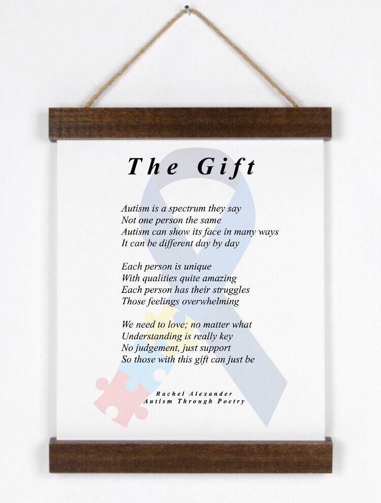 The Gift Poem Autism Gifts Autism Poems Autism Mom Autism - Etsy