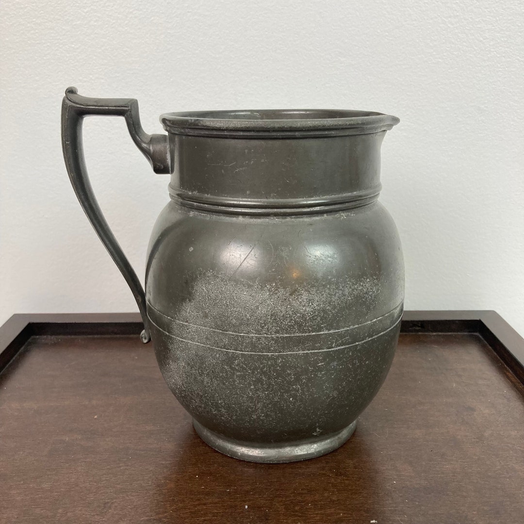 Pilgrim Solid Pewter Pitcher Made for L.bambergers, Vintage - Etsy