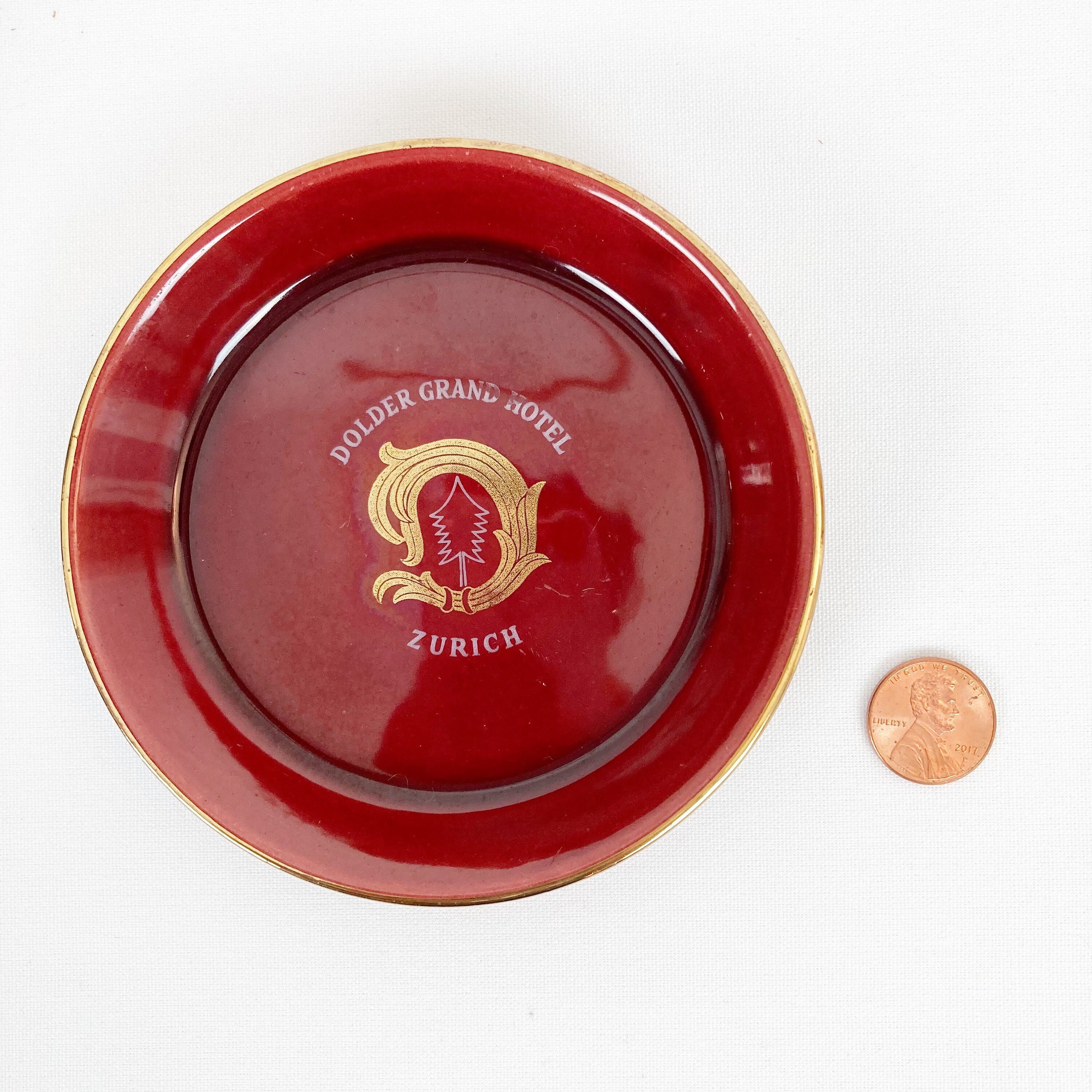 Art & Collectibles Dolder Grand Hotel Fuhrmann Neuchatel Trinket Dish ...