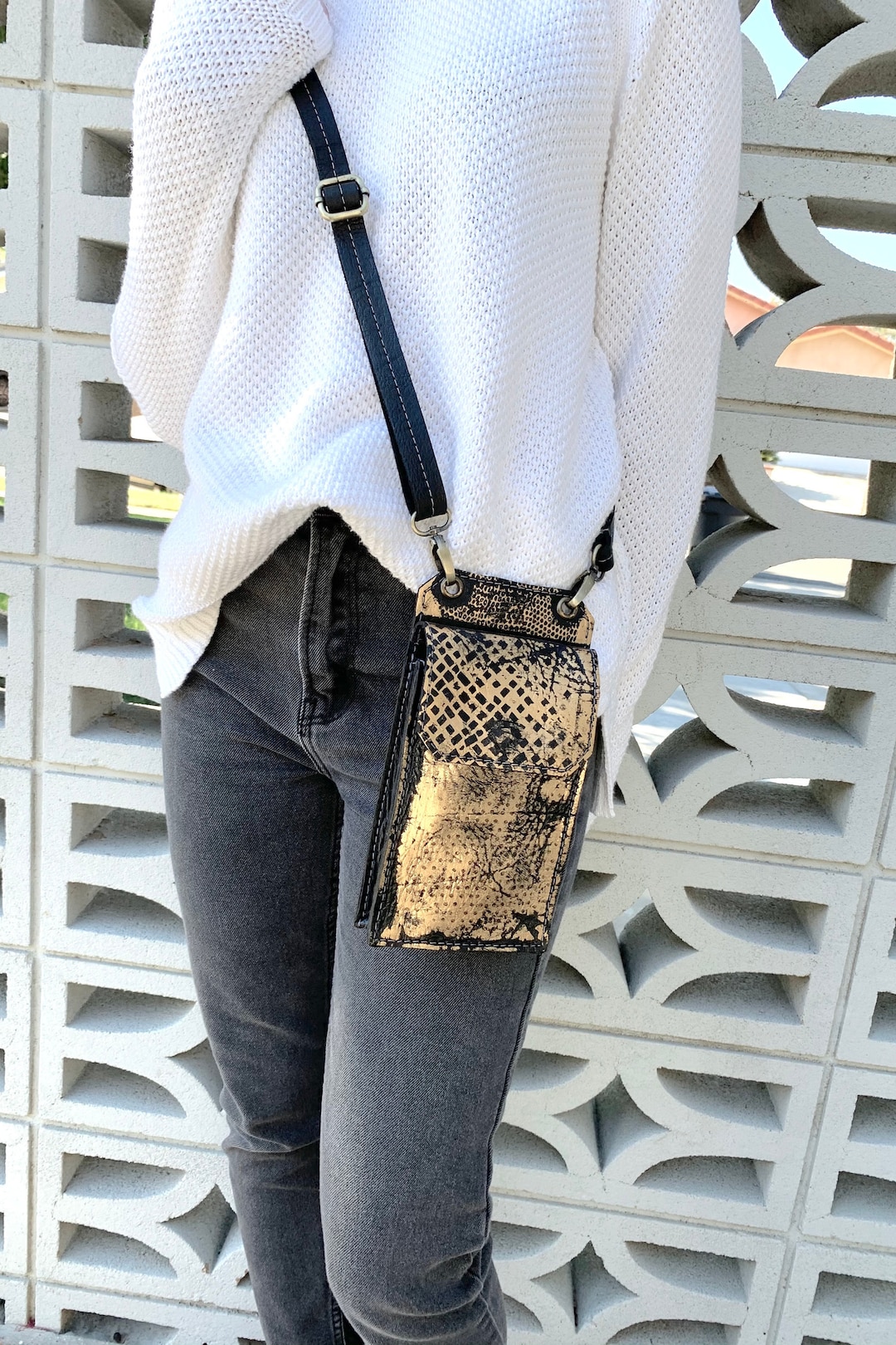 Women Flap-top Crossbody/shoulder Mini Bag, Perfect Phone Bag, Brown ...