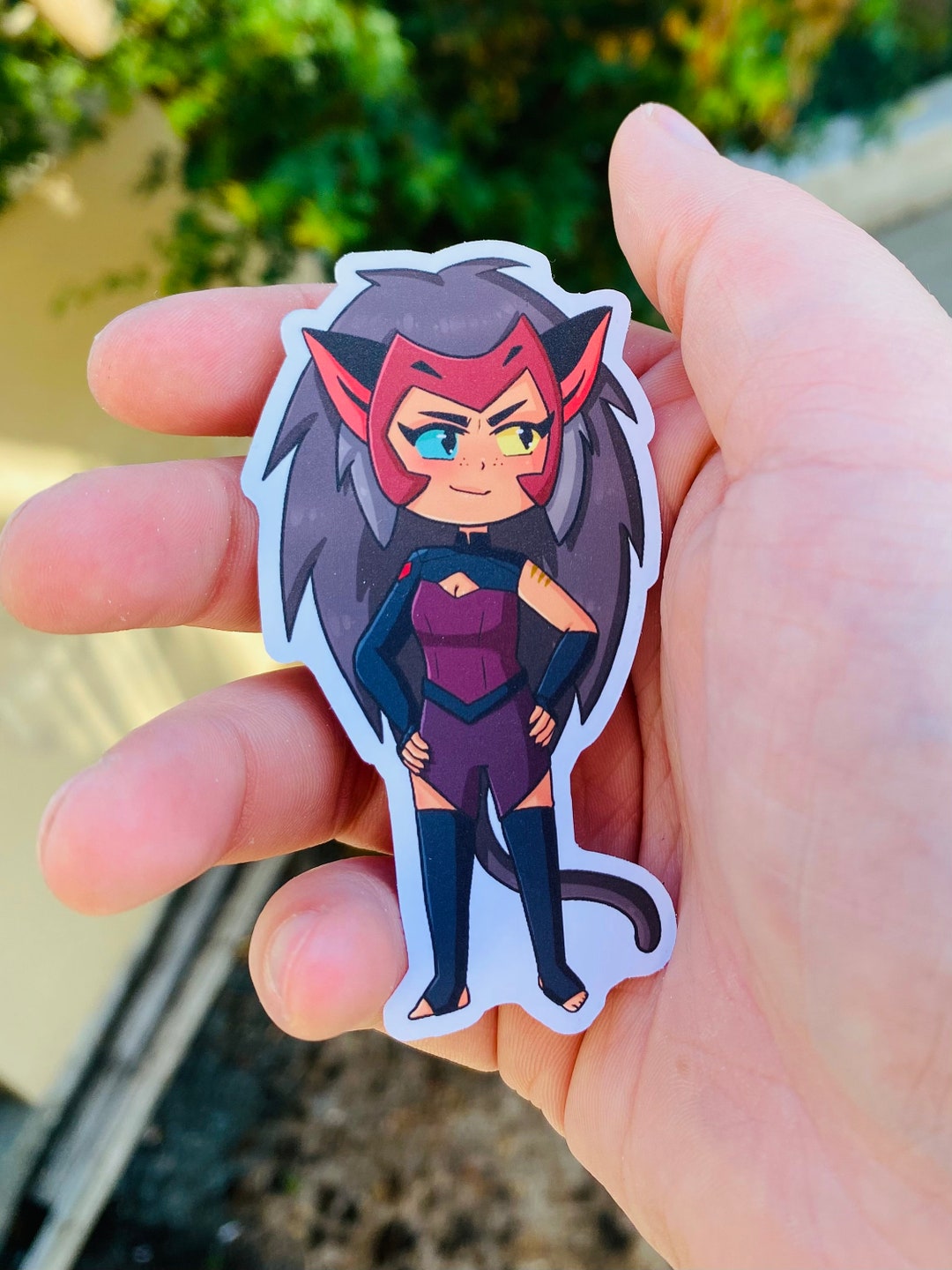 Catra She-ra Matte Vinyl Sticker - Etsy