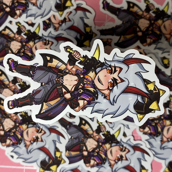 Itto Genshin Impact Matte Vinyl Sticker - Etsy