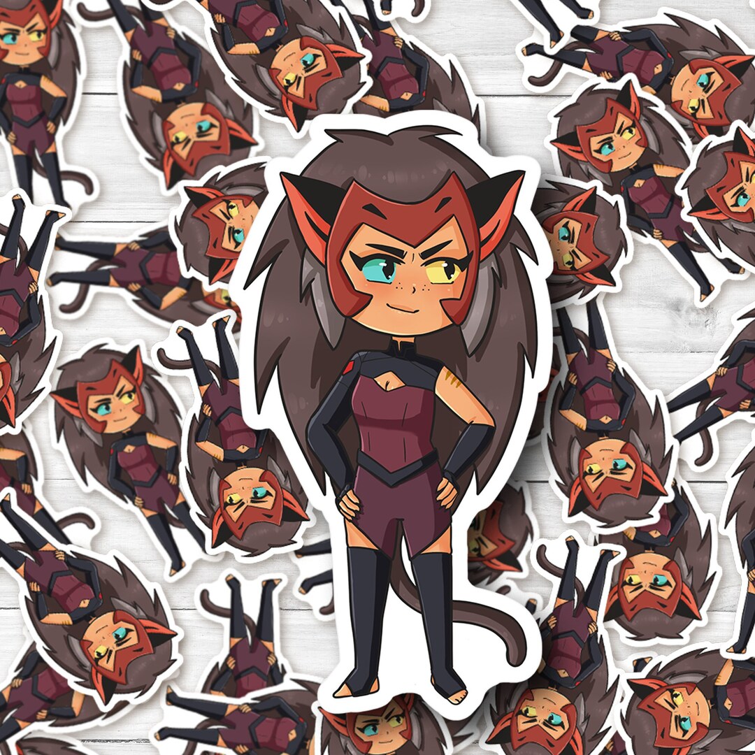 Catra She-ra Matte Vinyl Sticker - Etsy