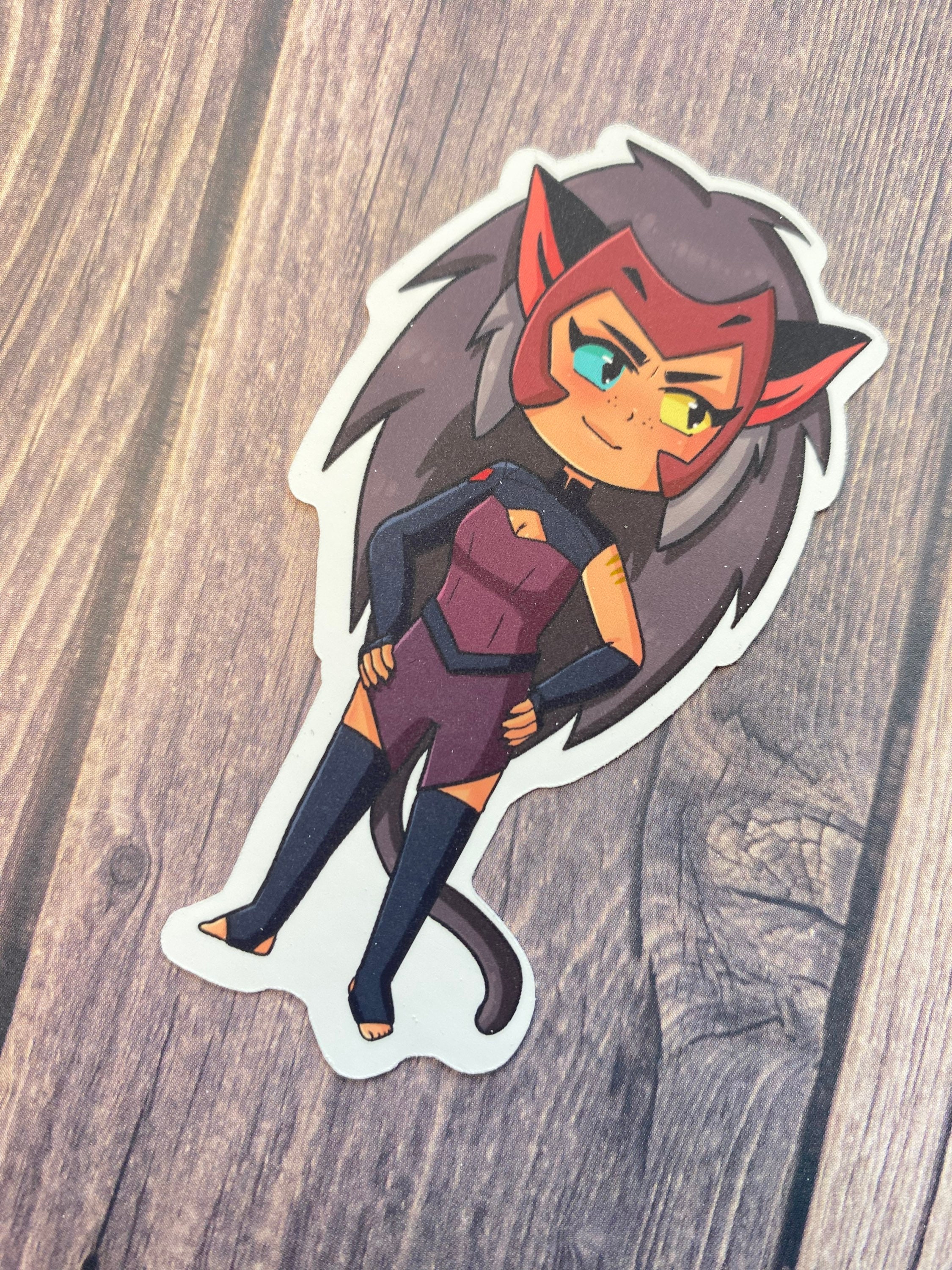 Catra She-ra Matte Vinyl Sticker - Etsy