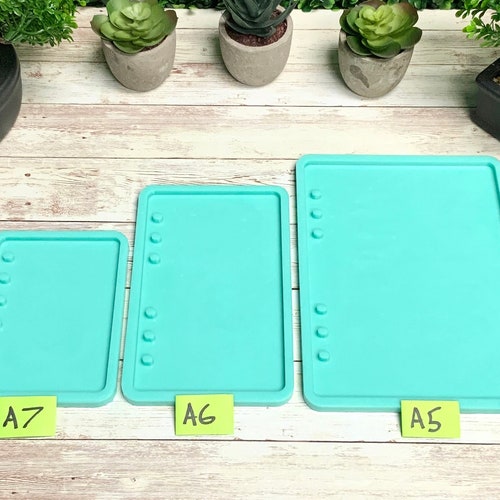 5 Sizes Notebook Cover Silicone Mold Book Cover Resin Epoxy | Etsy