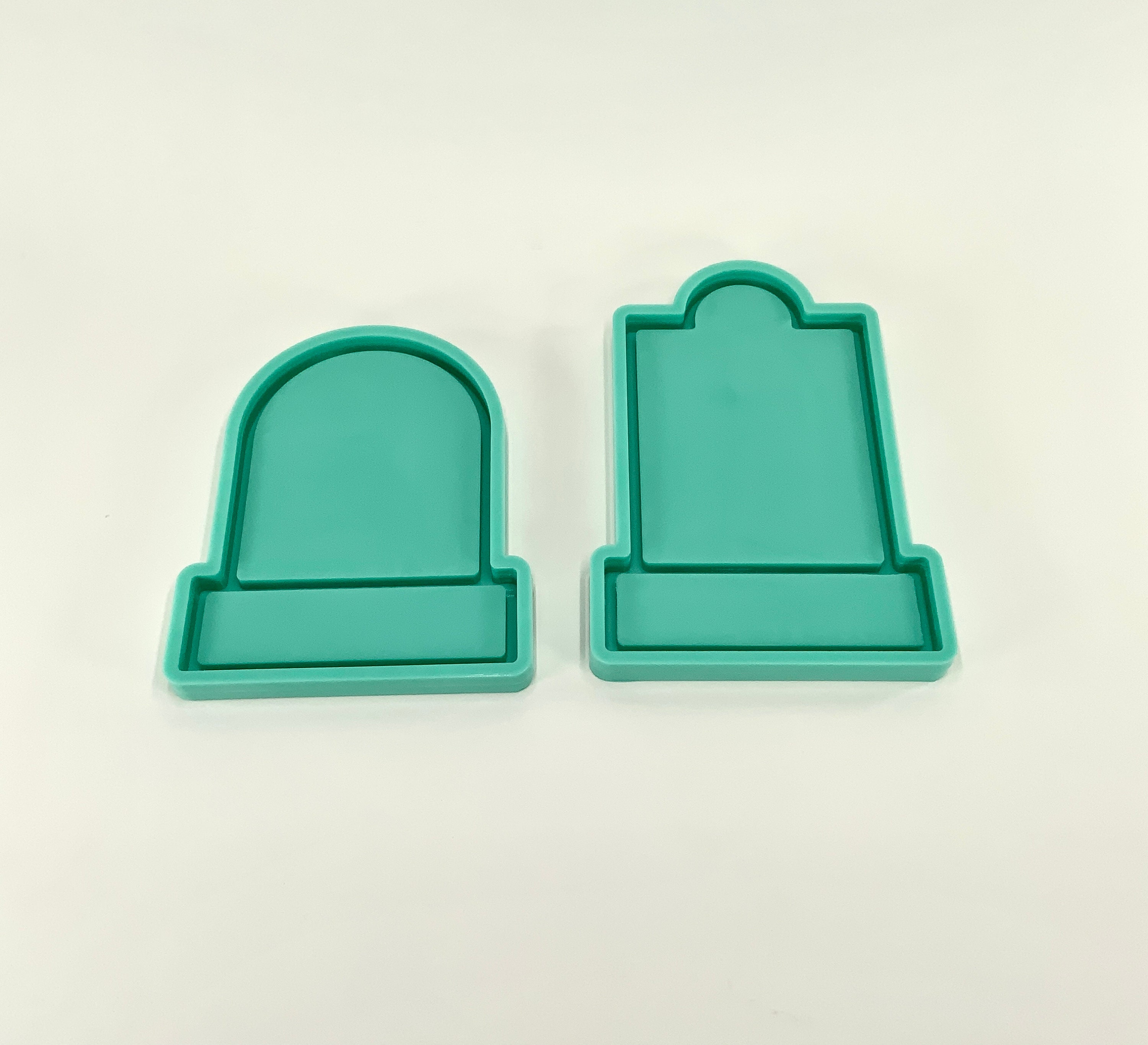 Gravestone Mold, Headstone Mold | 2 Styles | Tray Mold, Spooky Mold ...