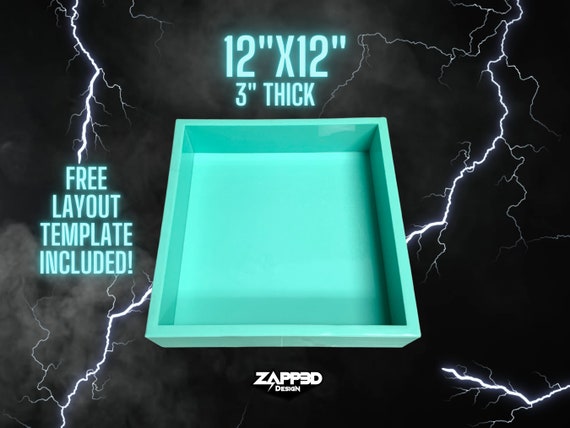 Deep Square Silicone Mold 12x12x 3 ULTRA - Etsy