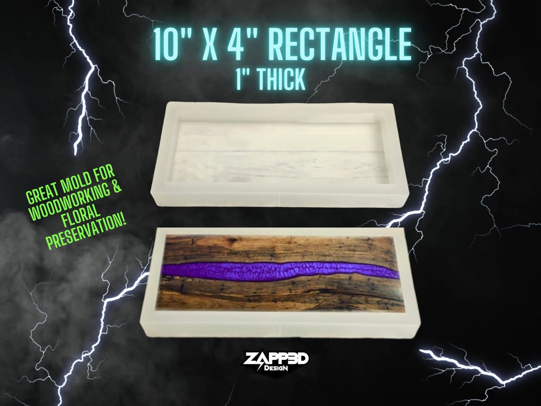 Large Rectangle Mold | 10"x4"x 1" | ULTRA Quality | Charcuterie Mold ...