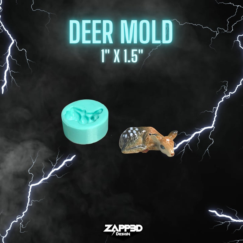 Deer Mold - Etsy