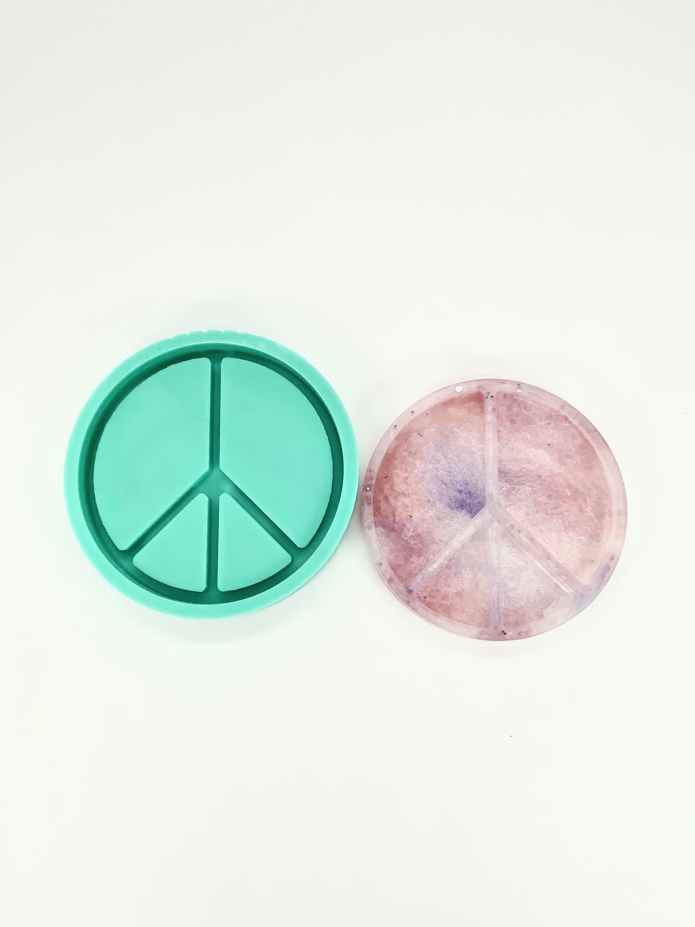 Peace Sign Tray Silicone Mold - Etsy