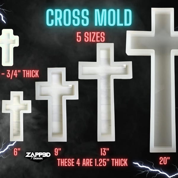 Silicone Cross Mold - Etsy