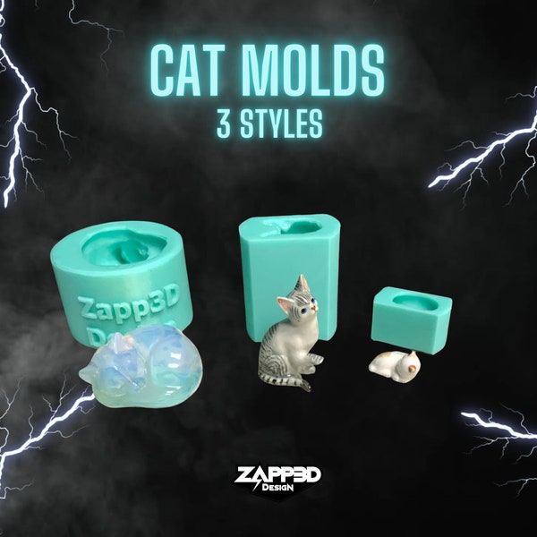 Sleeping Cats Mold - Etsy