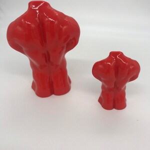 Male Torso Body Shape Mold for Resin Crafting, High Gloss Finish, Shiny ...