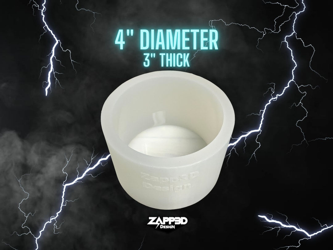 Round Silicone Mold | 4" X 3" | ULTRA Quality | Deep Silicone Mold ...