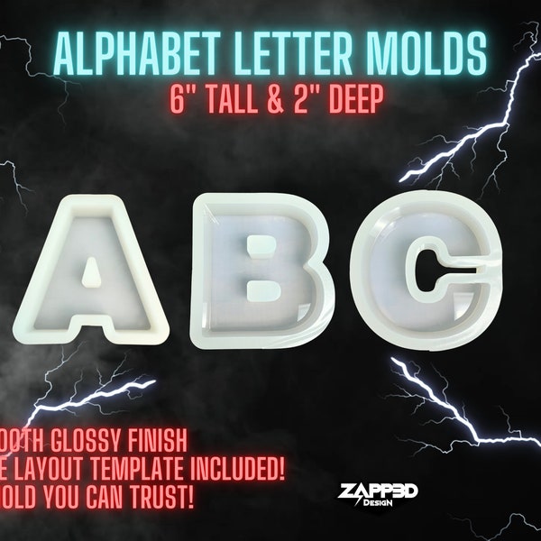 Letter Mold - Etsy
