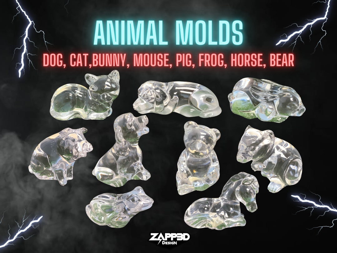Animal Molds, Dog Mold, Cat Mold, Horse Mold, Pig Mold, Frog Mold, Bear ...