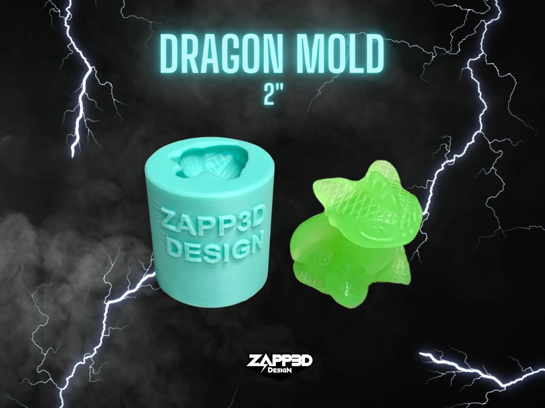 Dragon Mold for Resin, Baby Dragon Molds, 3D Resin Molds, Dragon ...