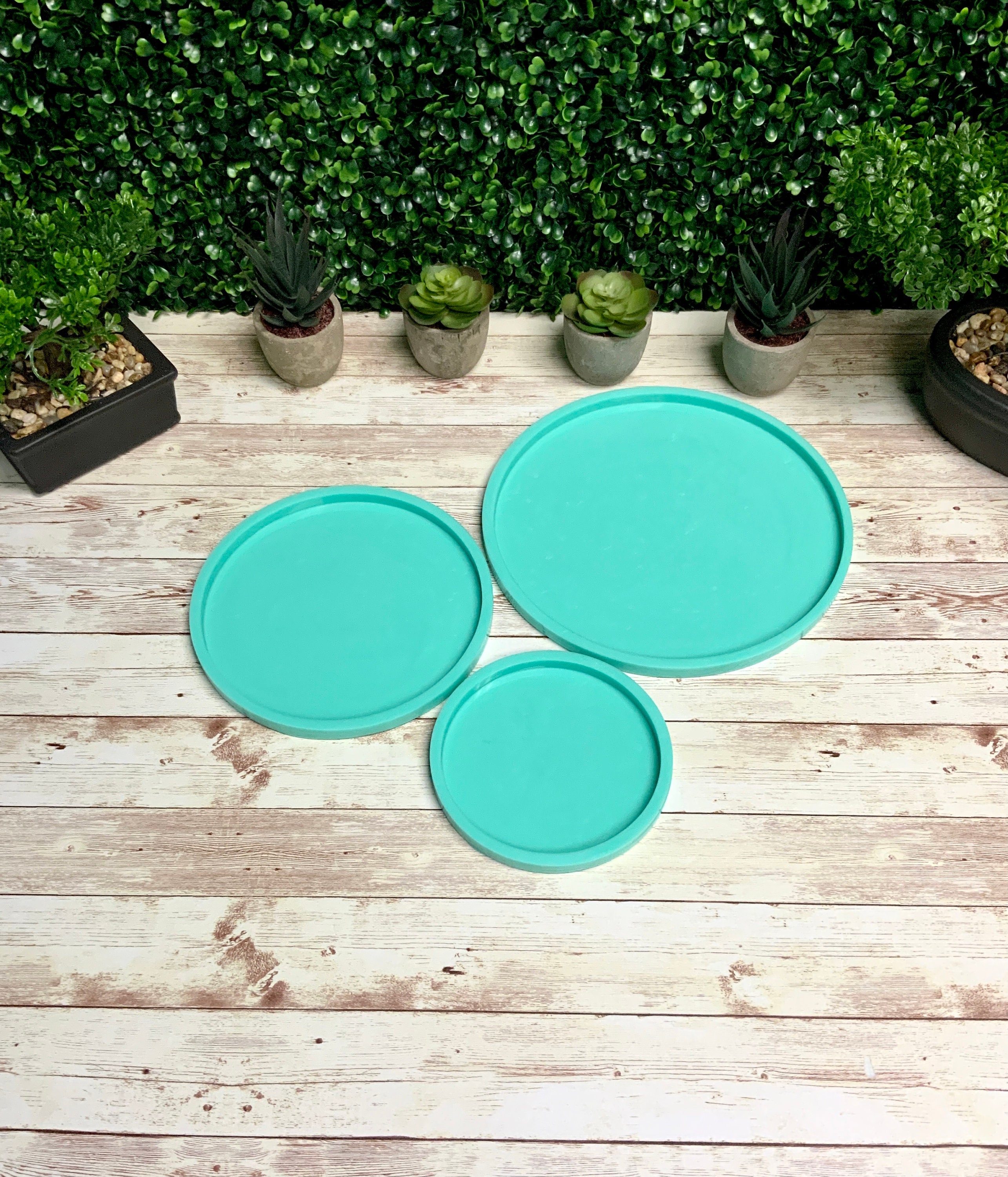 Round Flat Mold for Resin | 3 Sizes | Round Mold, Circle Mold, Flat ...