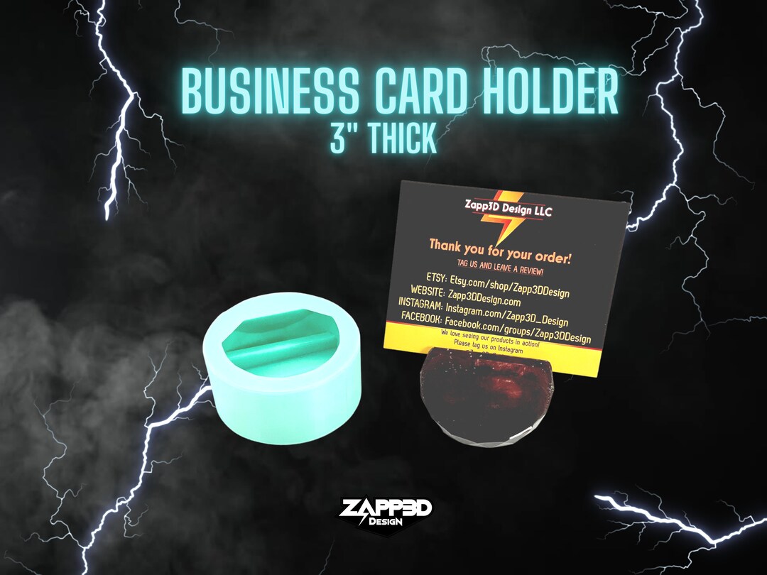 Business Card Holder Mold, Business Card Mold, Business Card Holder ...