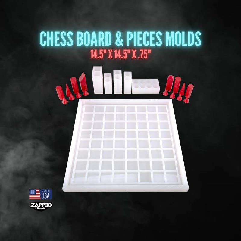 Chess Resin Molds - Etsy
