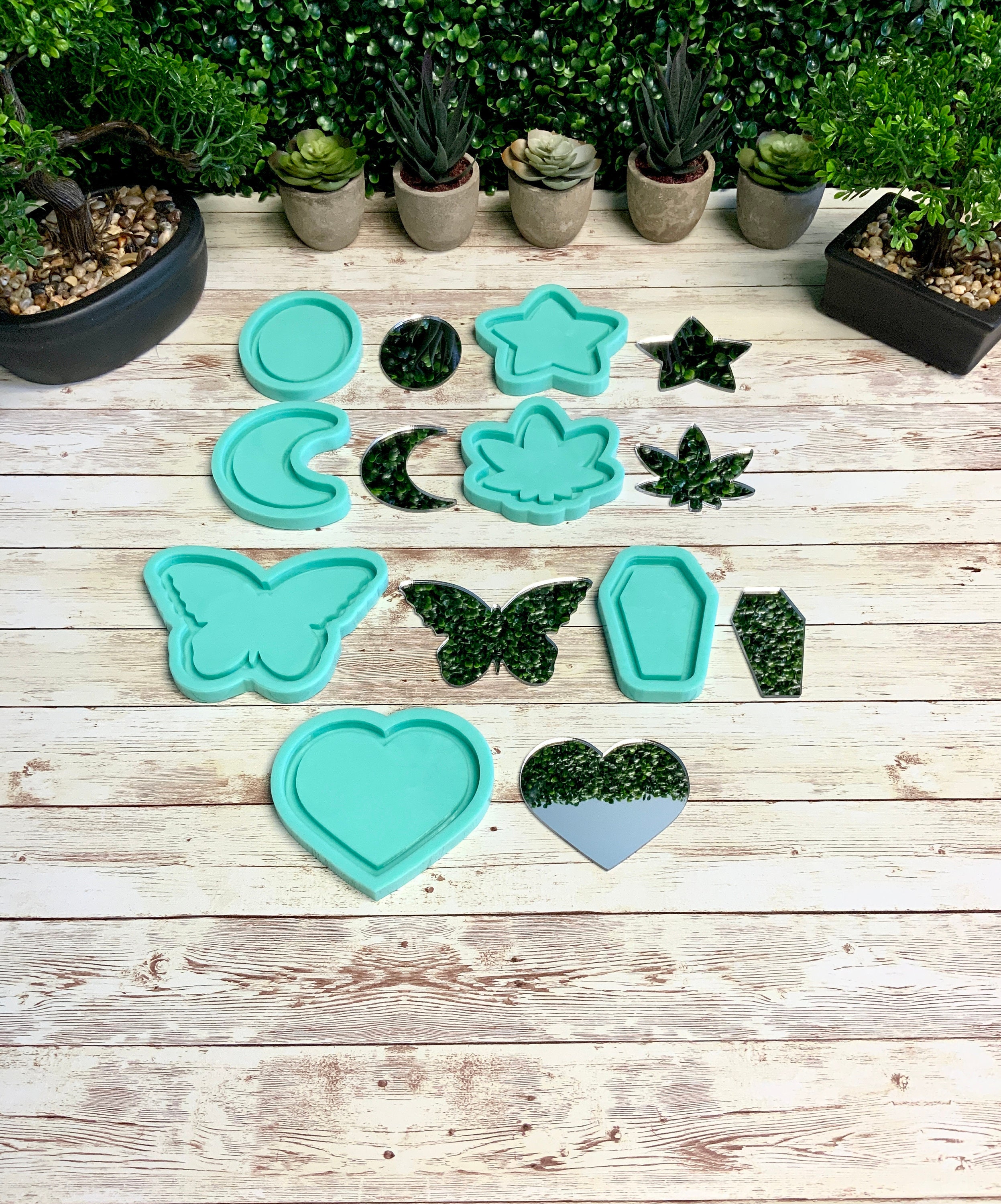 Star Mini Tray Molds Small Tray Mold Resin Mini Tray Mold - Etsy