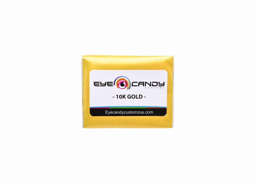Eye Candy Pigments - 10k Gold Yellow - 5 Grams - Etsy
