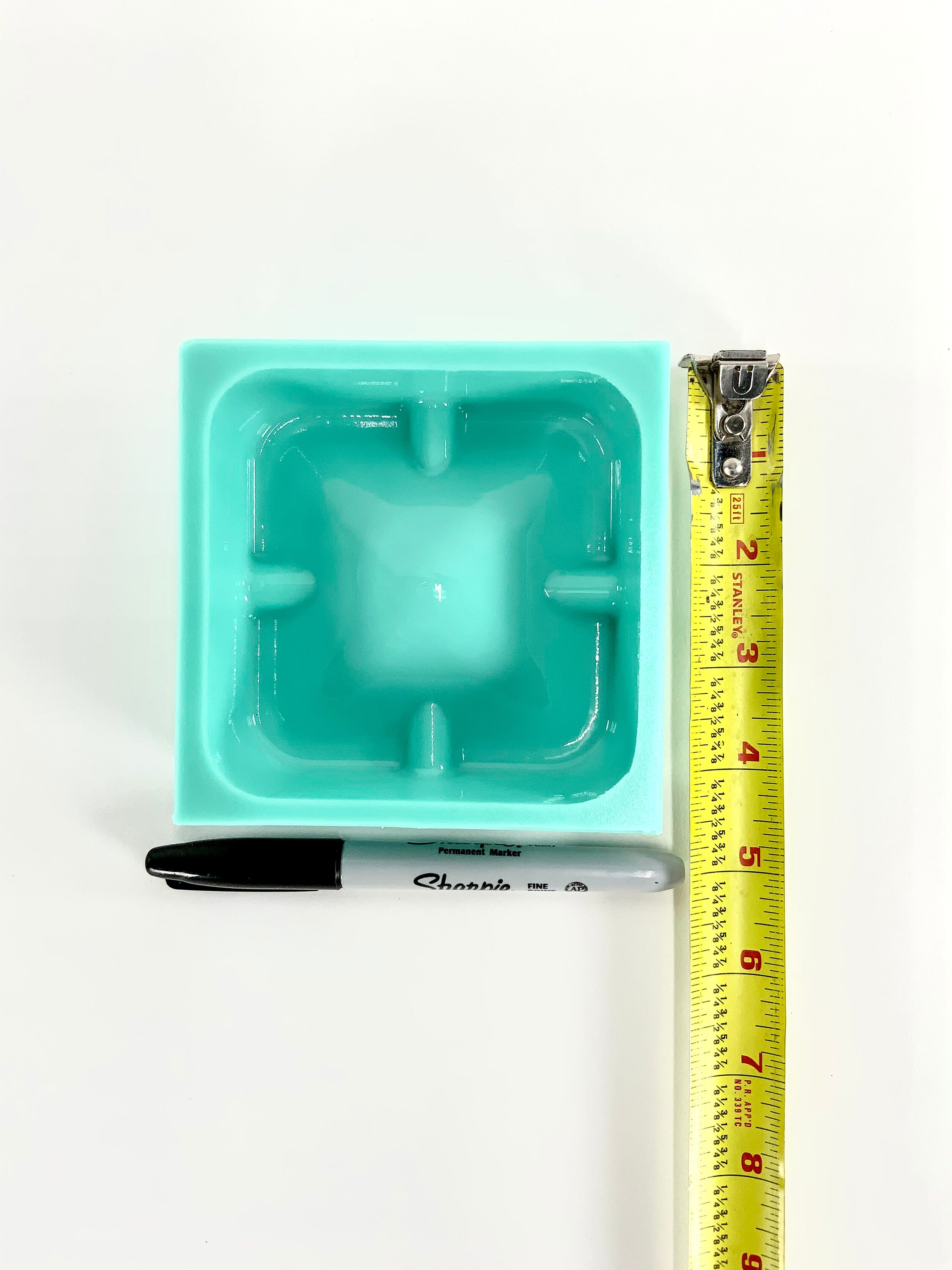 Square Ashtray Mold, Ashtray Silicone Mold, Resin Molds for Ashtray ...