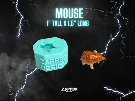 Mouse Mold 3D Resin Mold - Etsy