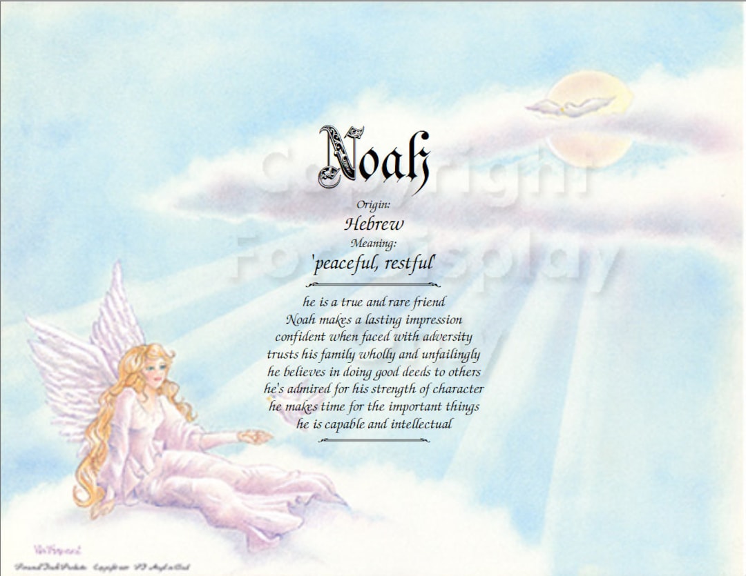 First Name Meaning Personalized Print Artwork,first Name Meaning on Art ...