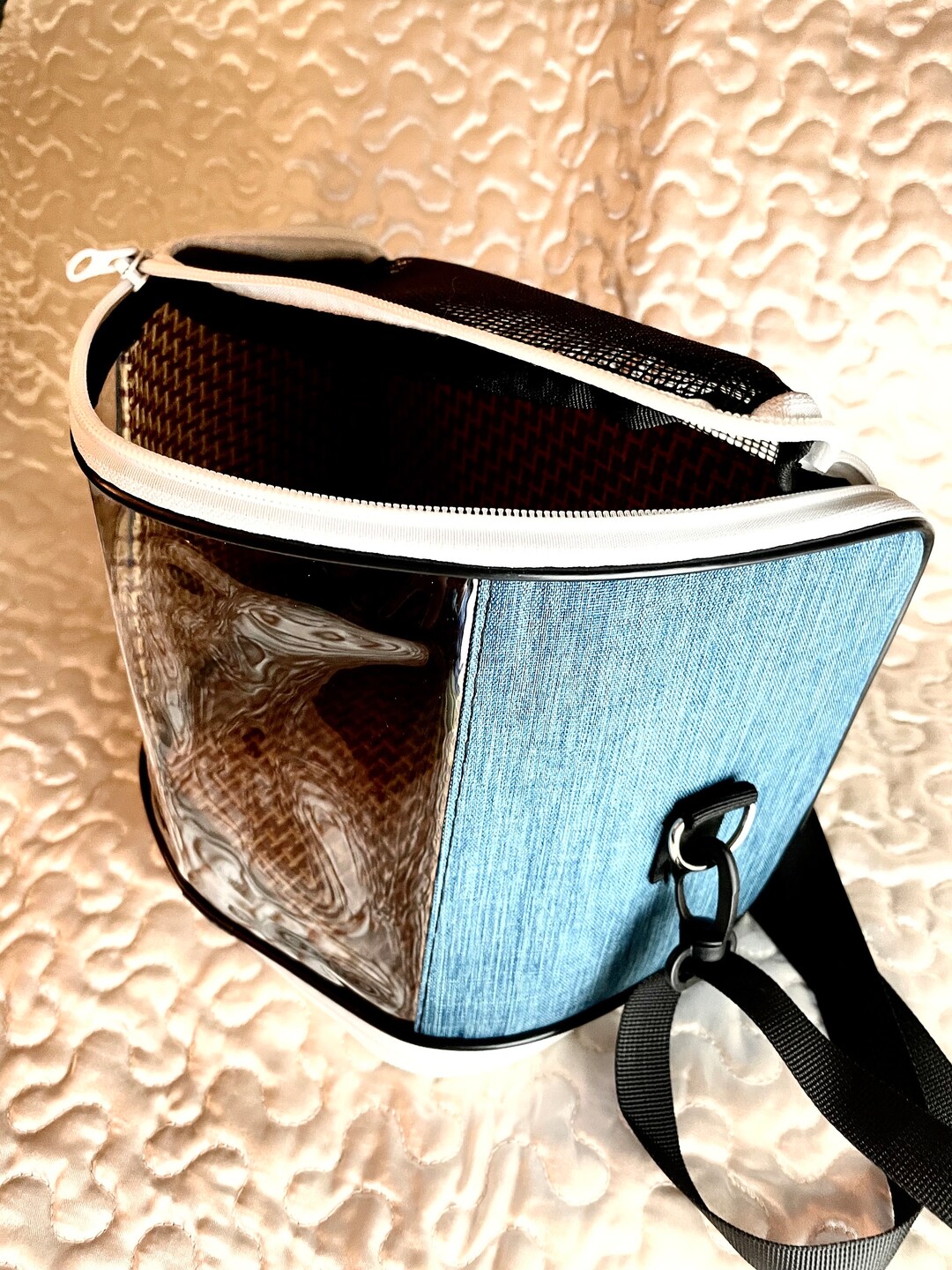 Cute Small Zip Bird Travel Carrier. Fold Flat. Pet Birds Love to Go ...