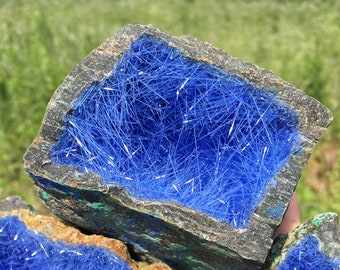 6LB Extremely Rare Blue Gold Quartz Ore Beautiful Surface - Etsy