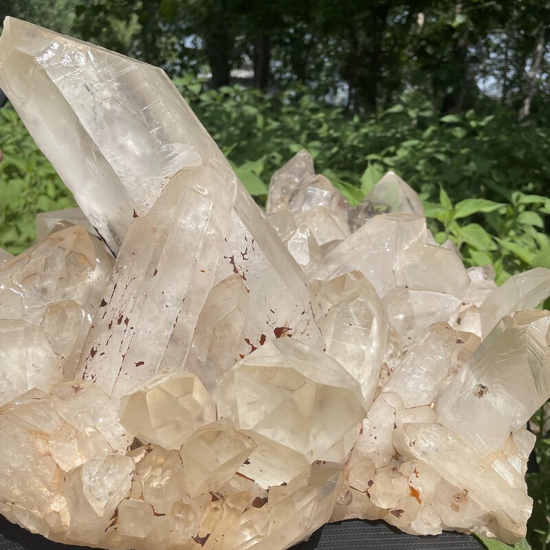 Clear Quartz Cluster - Etsy