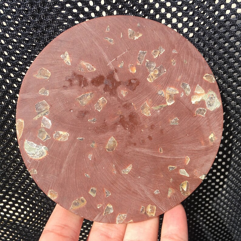 100g Natural Ammonite Quartz Crystal Disc Fossil Conch | Etsy