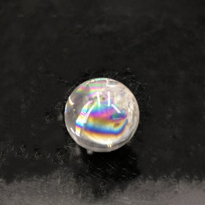10PCS Natural Clear Quartz Crystal Sphere Rainbow Crystal - Etsy