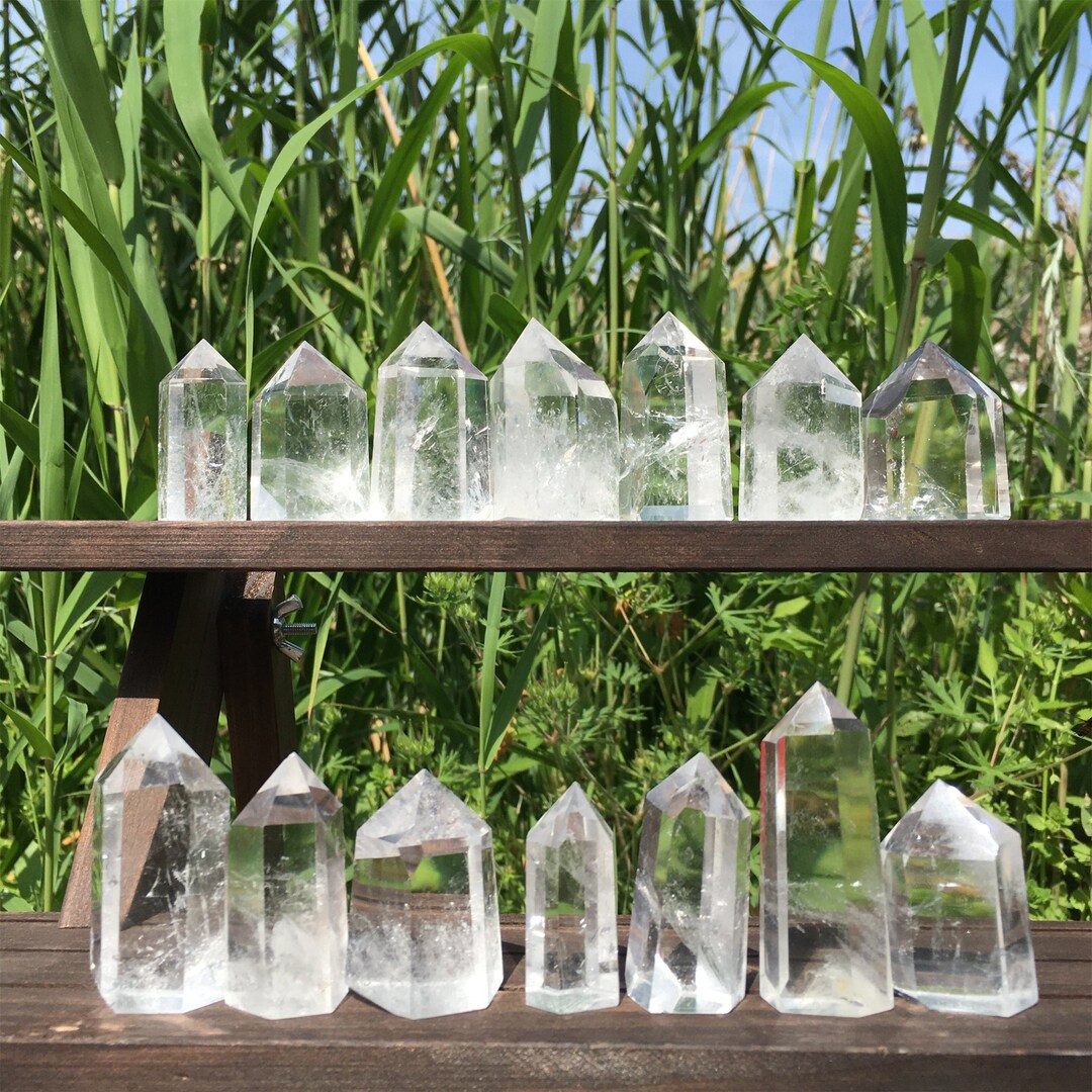 Wholesaleclear Quartz Crystal Obelisk,clear Quartz Wand Points,natural ...