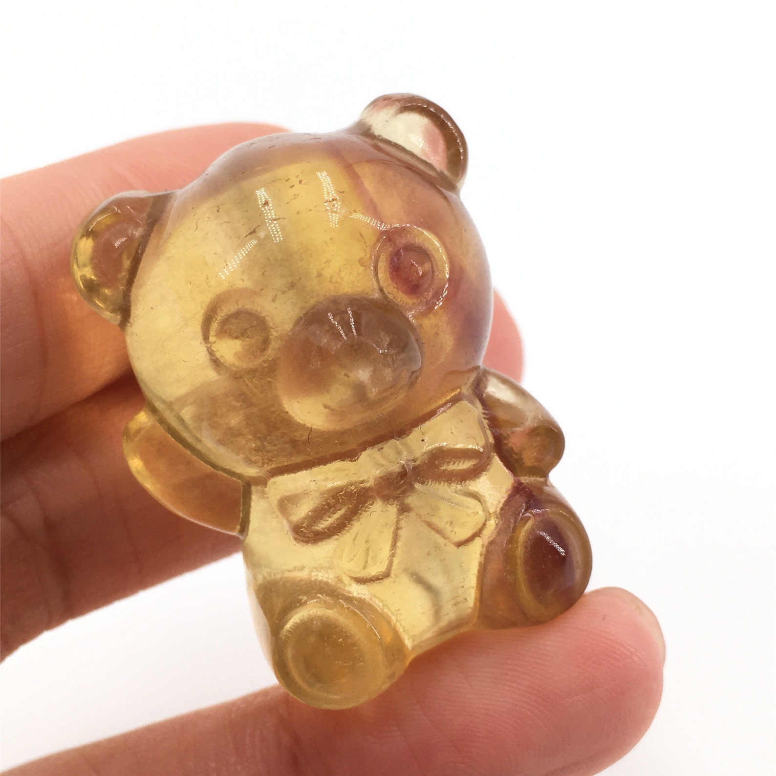 1pc Natural Fluorite Bearquartz Crystal Bearquartz Crystal - Etsy