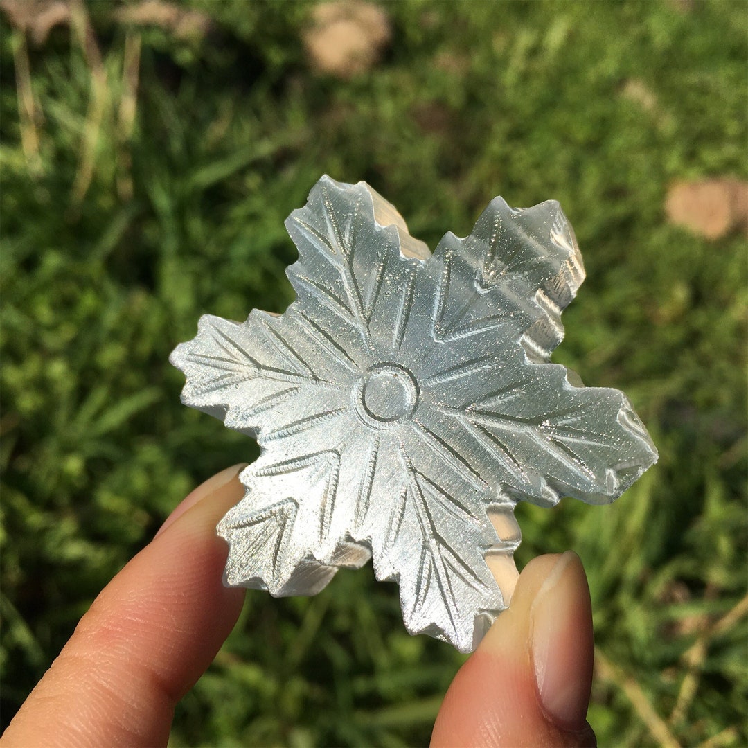 1PC Natural Selenite Snowflake,quartz Crystal Snowflake,reiki Healing ...