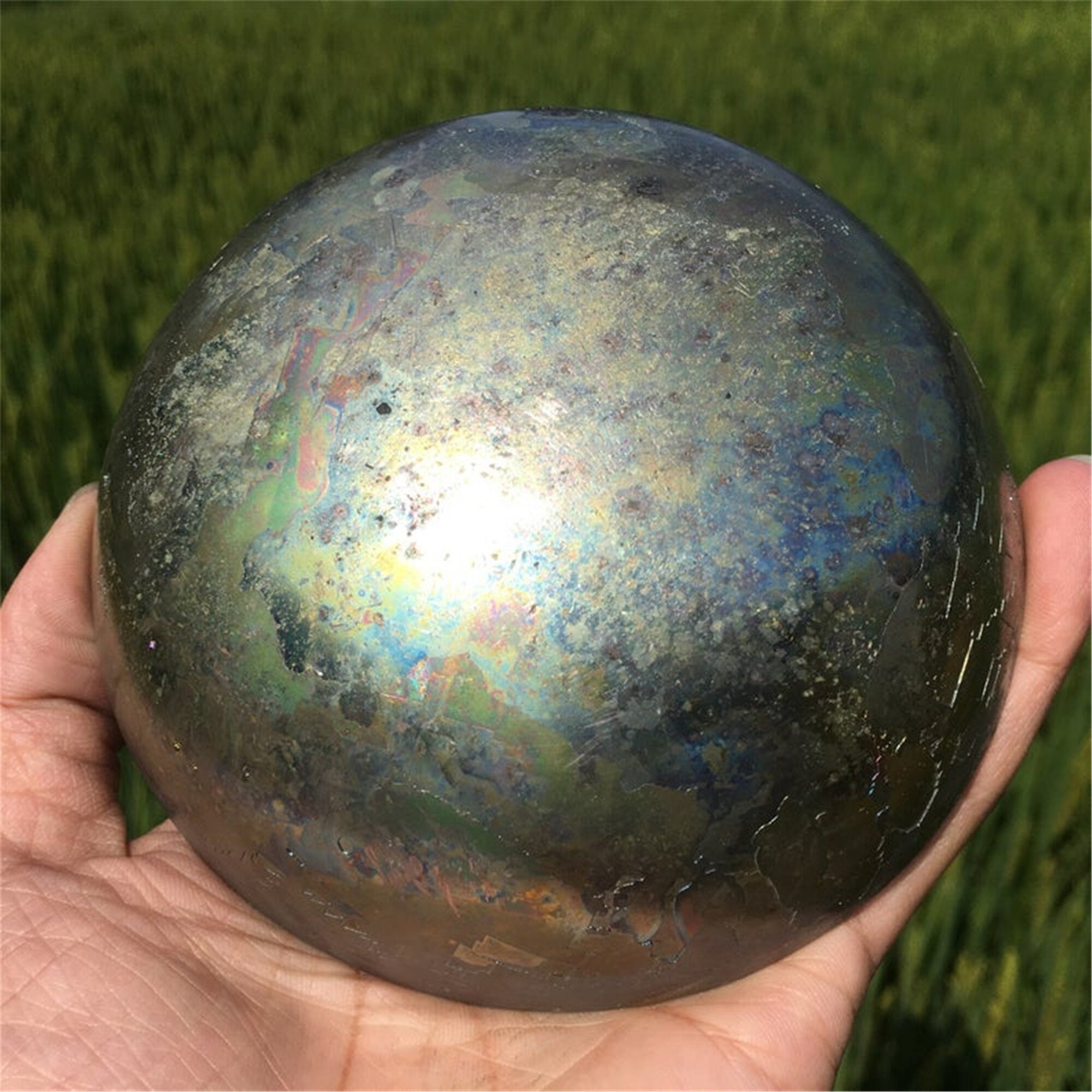 1PC Beautiful Bowl Rainbow Bismuth Specimencrystal Ore - Etsy