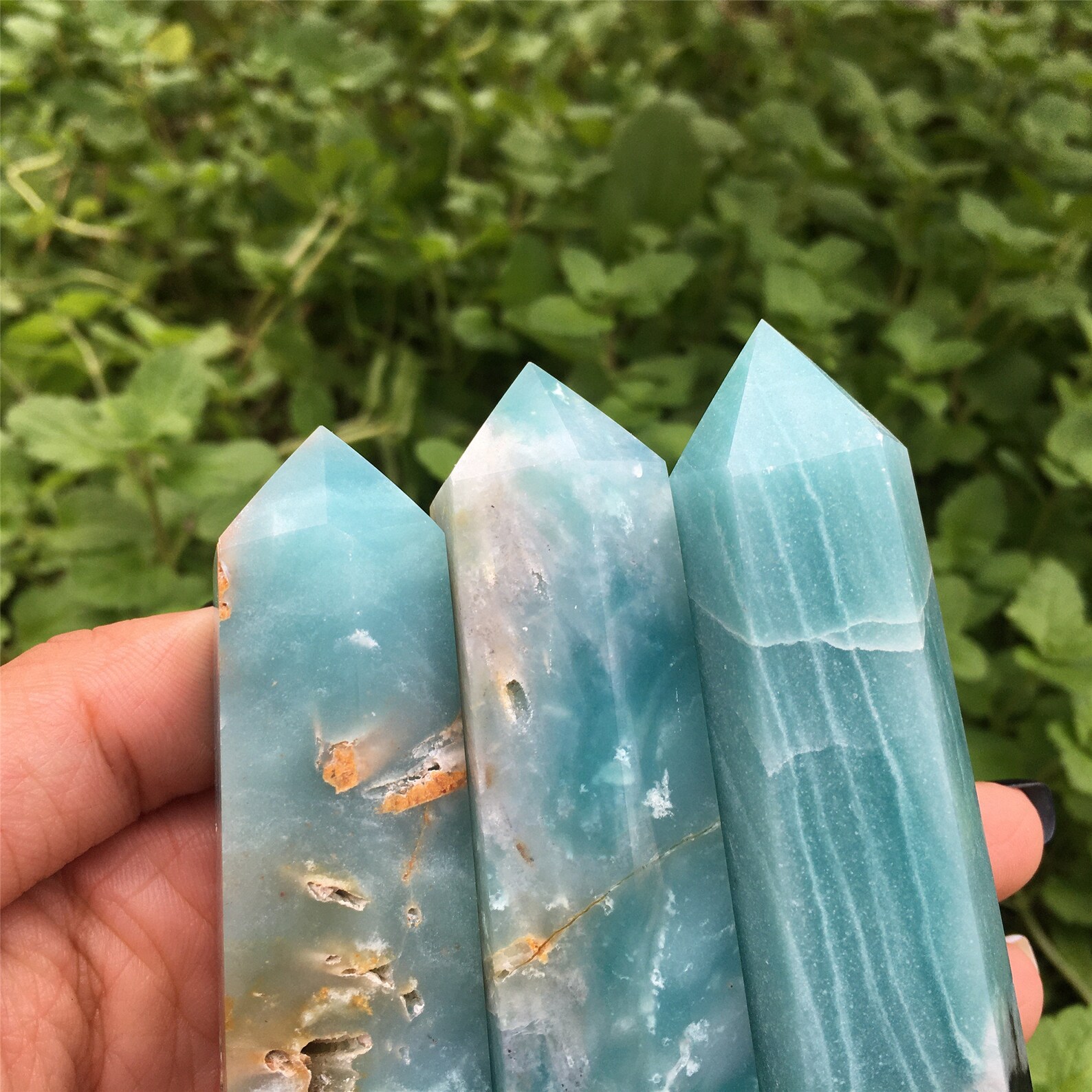 1PC Natural Amazonite Obeliskquartz Towercrystal Point - Etsy