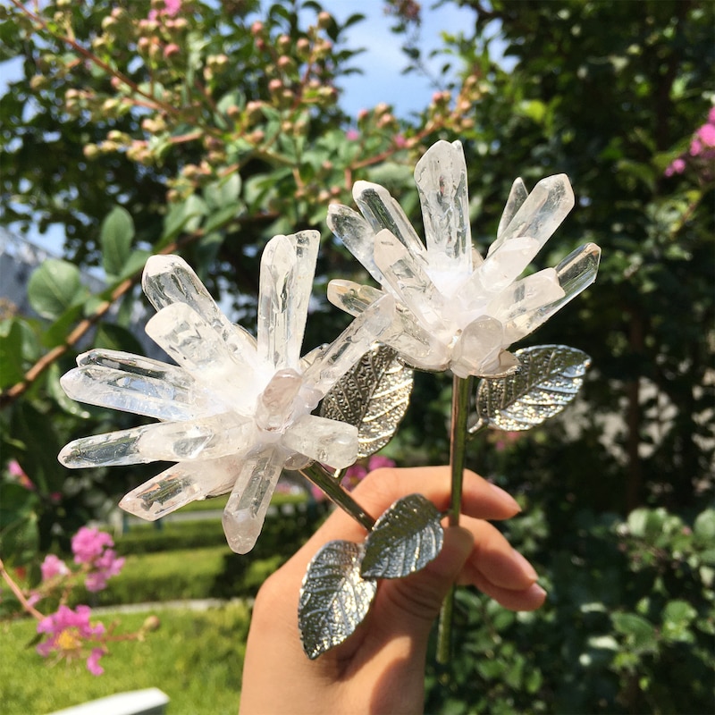 Crystal Flowers - Etsy