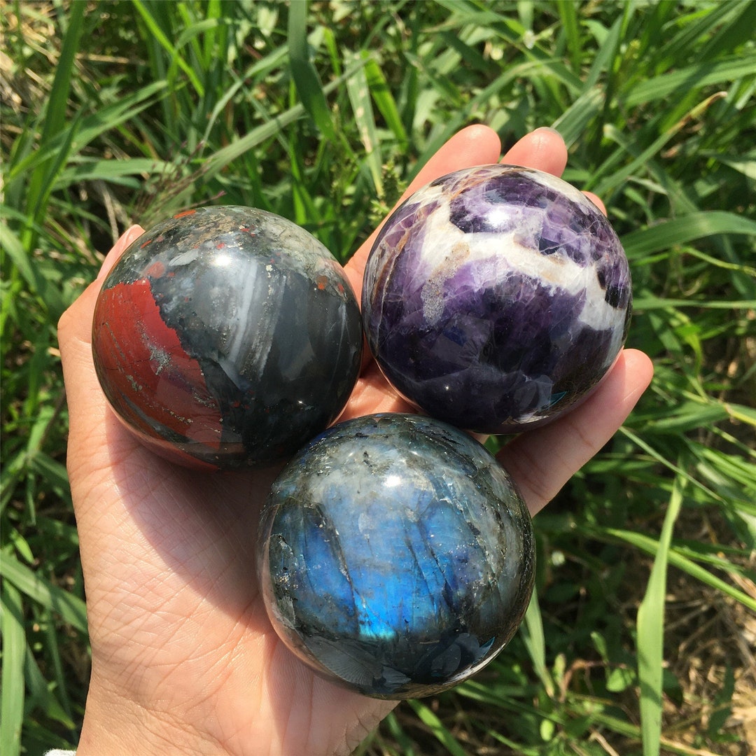 Natural Mix Quartz Sphere,quartz Crystal Ball,mineral Specimen,reiki ...